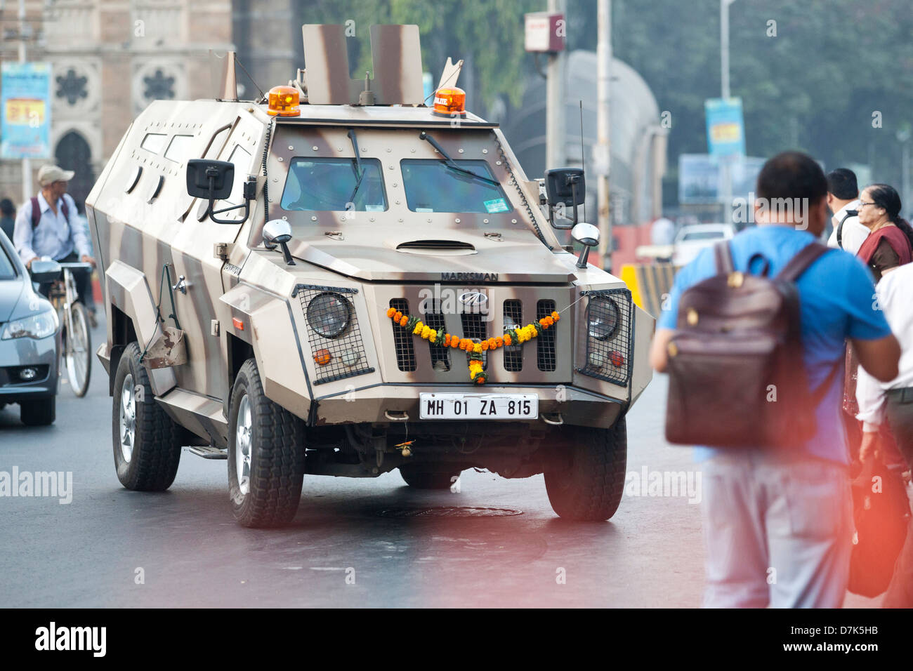 Indian Army Officer Car