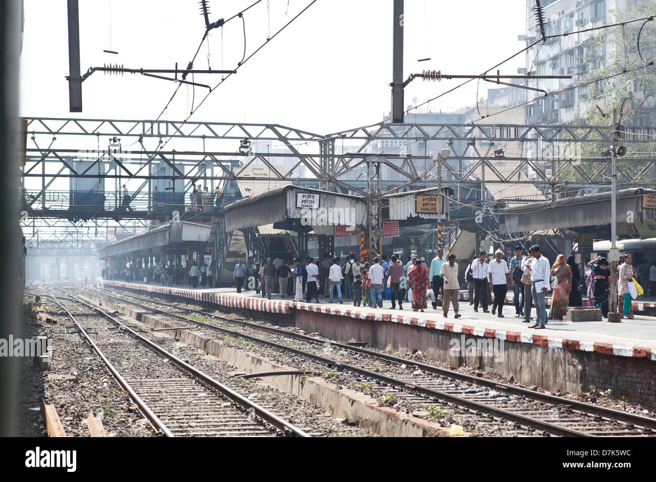 Indian rail stop hi-res stock photography and images - Alamy