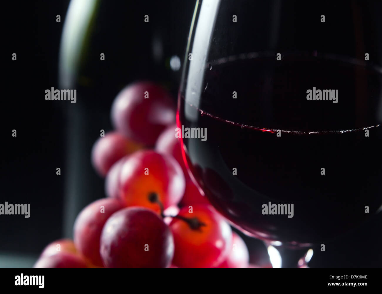 Focus on bottle of wine restaurant hi-res stock photography and images ...