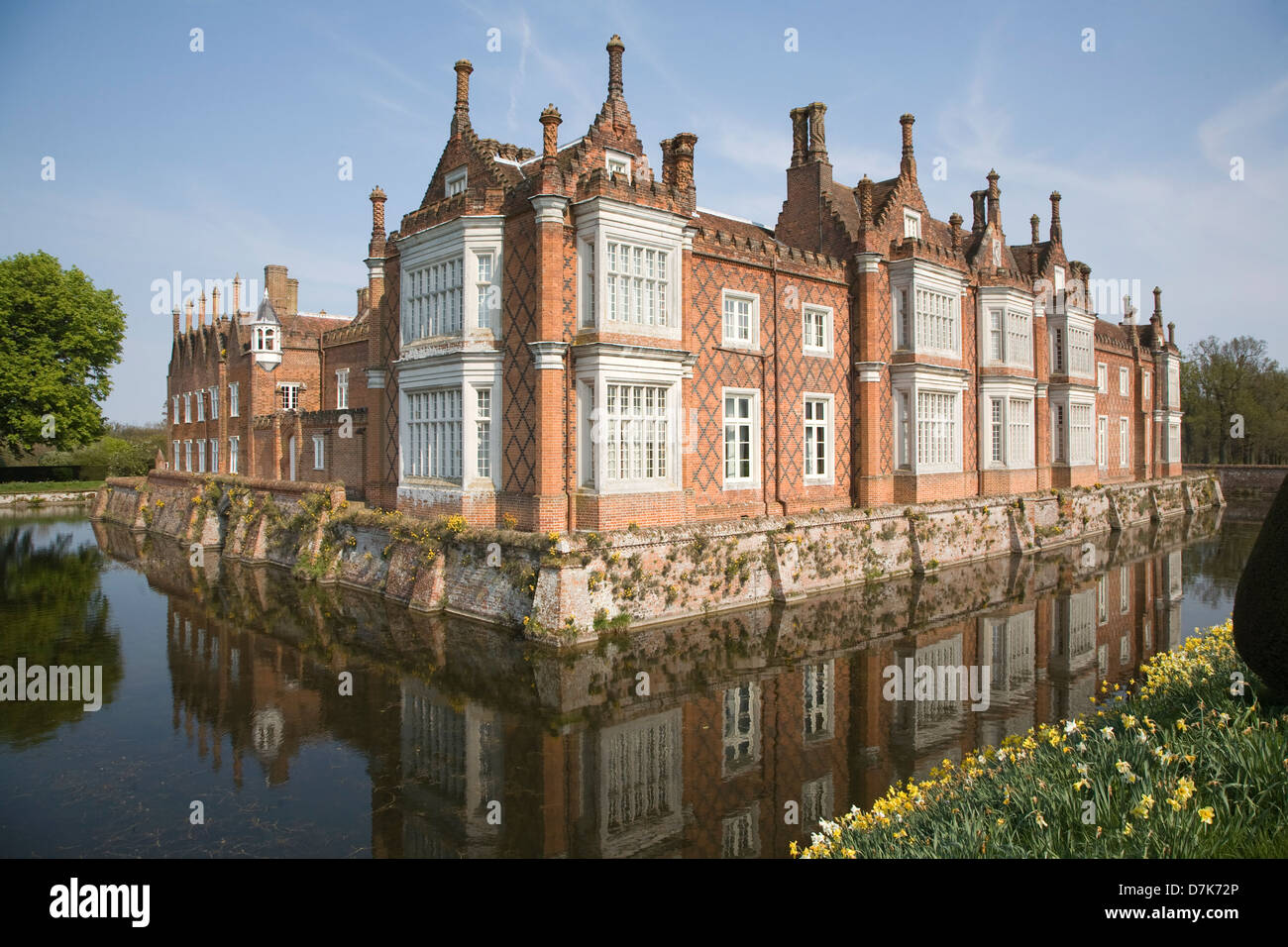 Moated Helmingham Hall Suffolk England Stock Photo - Alamy