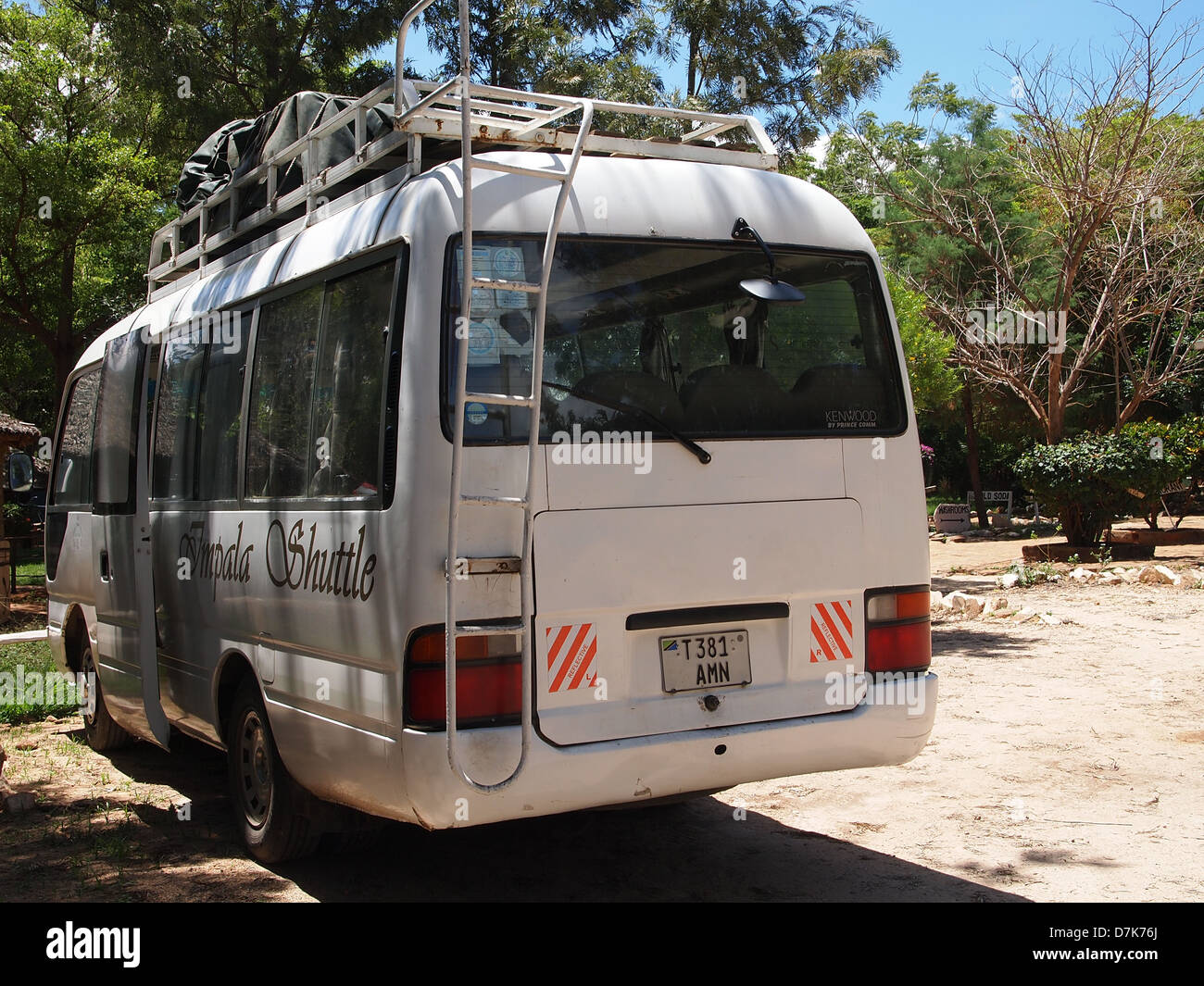 Impala shuttle bus Stock Photo - Alamy