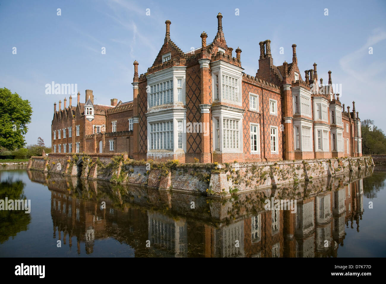 Moated Helmingham Hall Suffolk England Stock Photo - Alamy