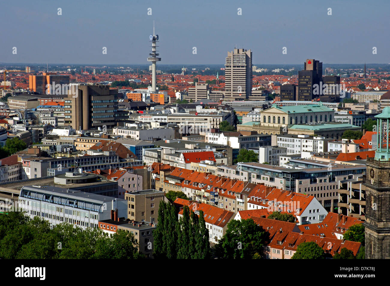 Germany, Lower Saxony, Hannover, overview Stock Photo - Alamy