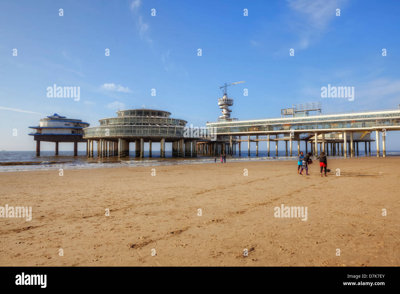 Pier, Scheveningen, South Holland, Netherlands Stock Photo - Alamy