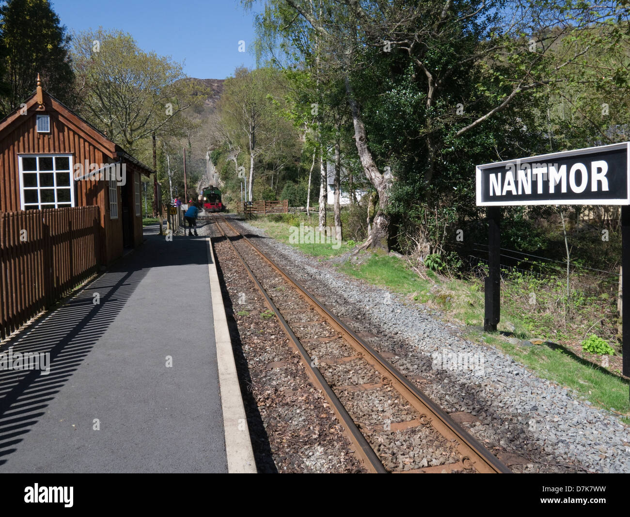 Nantmor Gwynedd North Wales West Highland Railway Steam Train ...