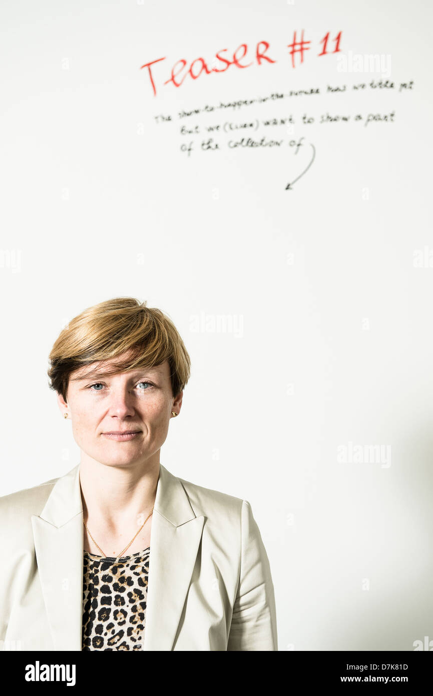 Berlin, Germany, Ellen Blumenstein, chief curator of the Contemporary ...