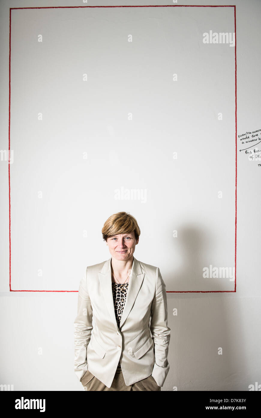 Berlin, Germany, Ellen Blumenstein, chief curator of the Contemporary ...