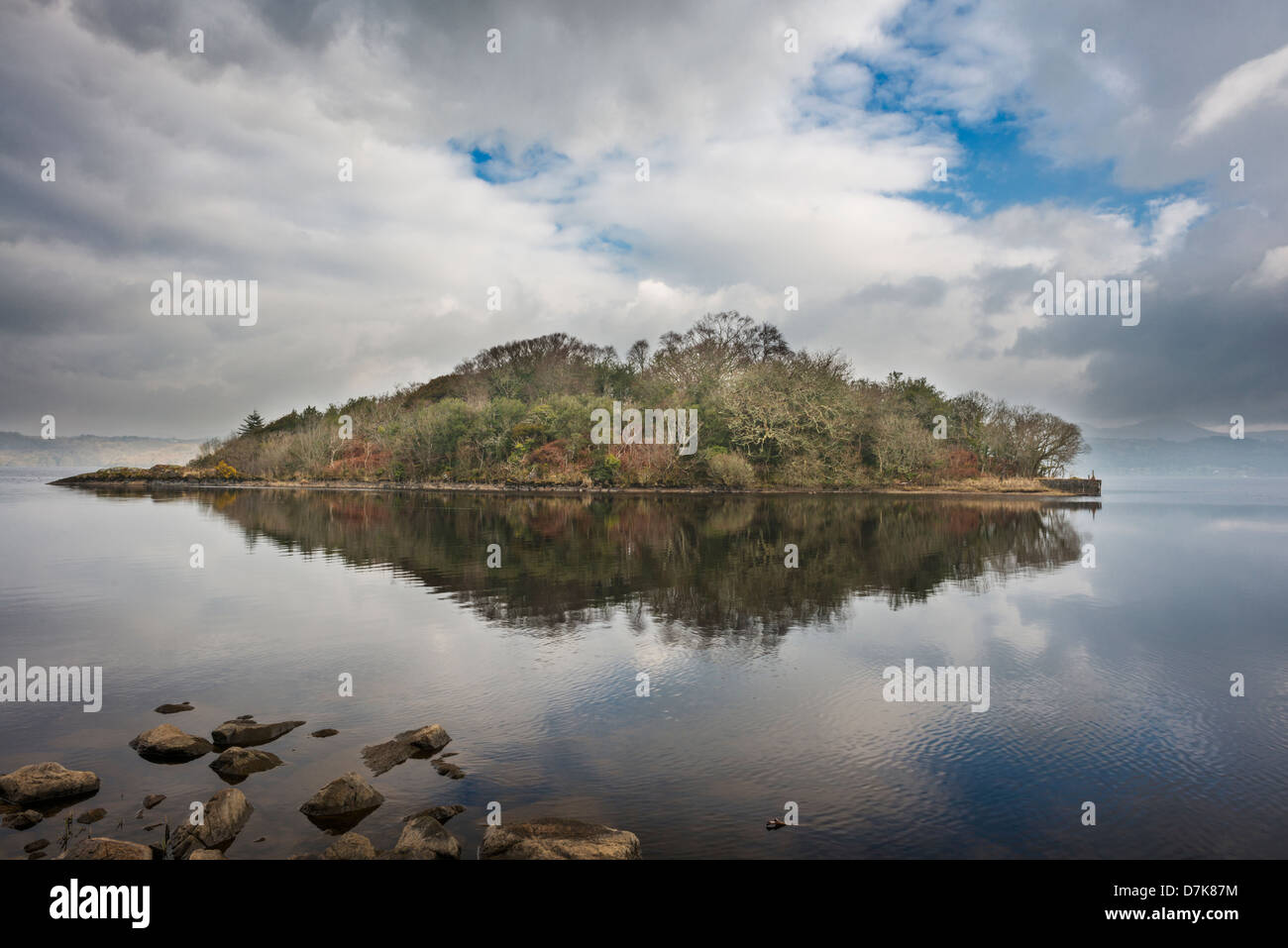 Inishfree Island, Lough Gill, County Sligo, Ireland, made famous by WB ...