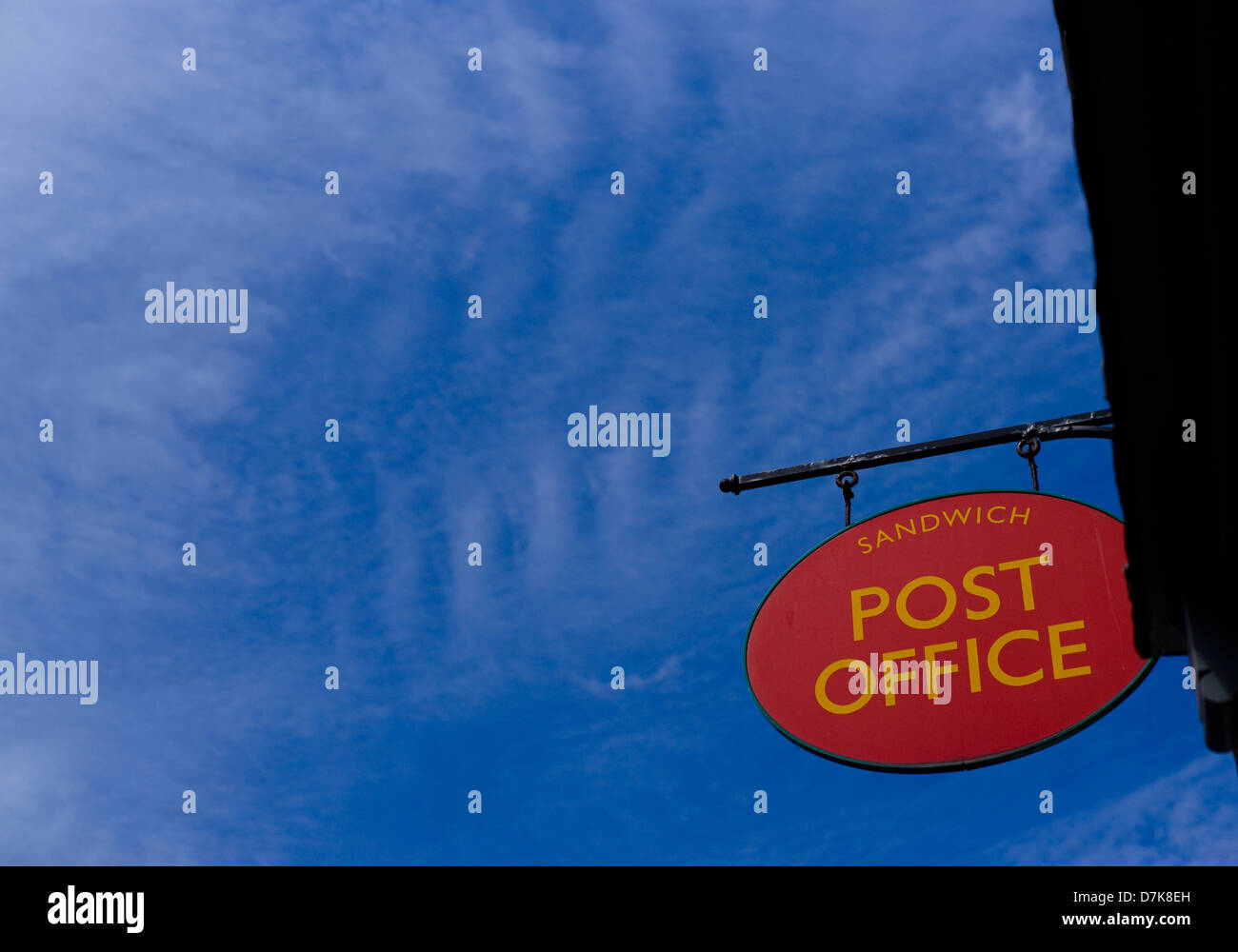 Post Office Sign Stock Photo - Alamy