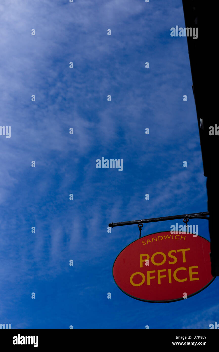 Post Office Sign Stock Photo - Alamy