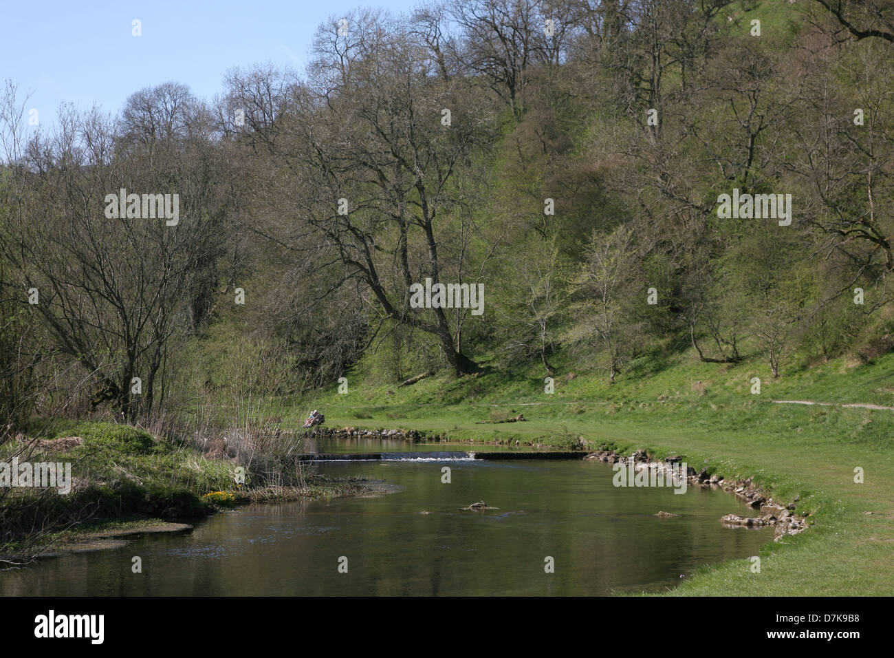 Lathkill Dale Derbyshire Stock Photo - Alamy