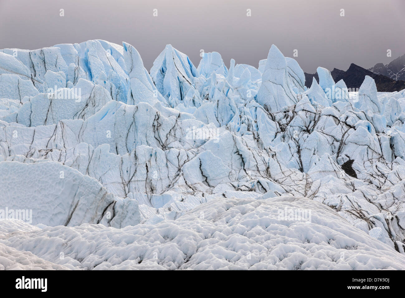 USA, Alaska, View of Matanuska Glacier Stock Photo - Alamy