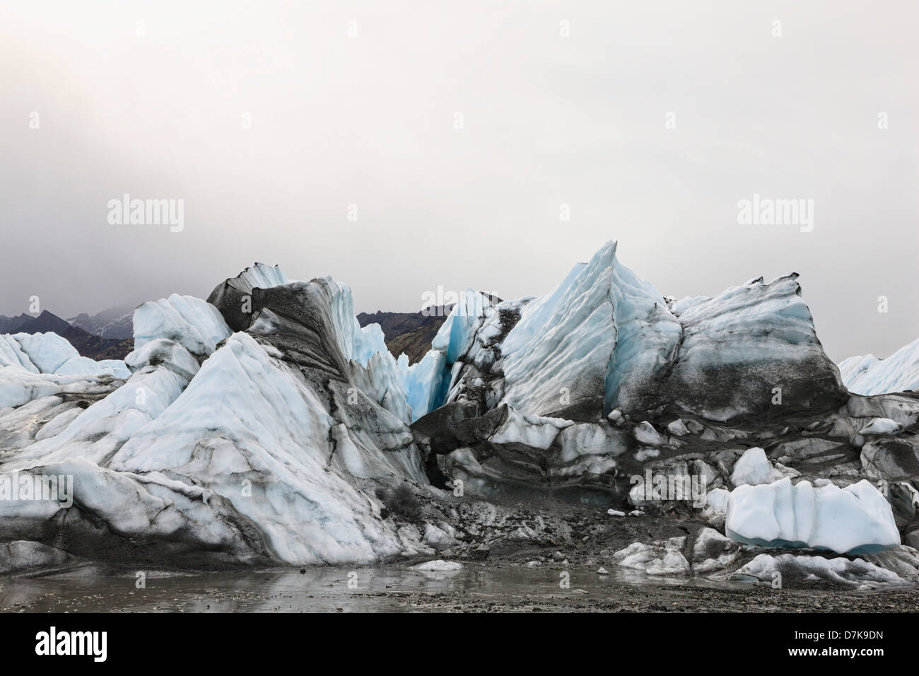 USA, Alaska, View of Matanuska Glacier Stock Photo - Alamy