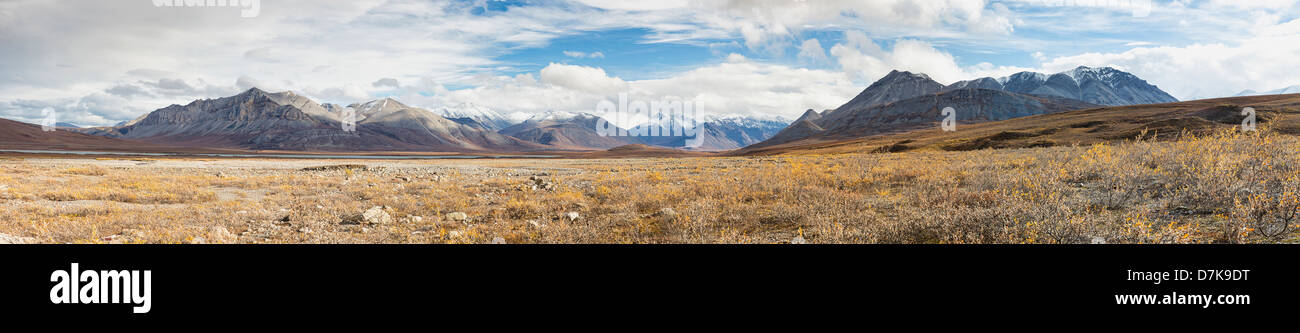 USA, Alaska, View of Brook Range at North America Stock Photo - Alamy