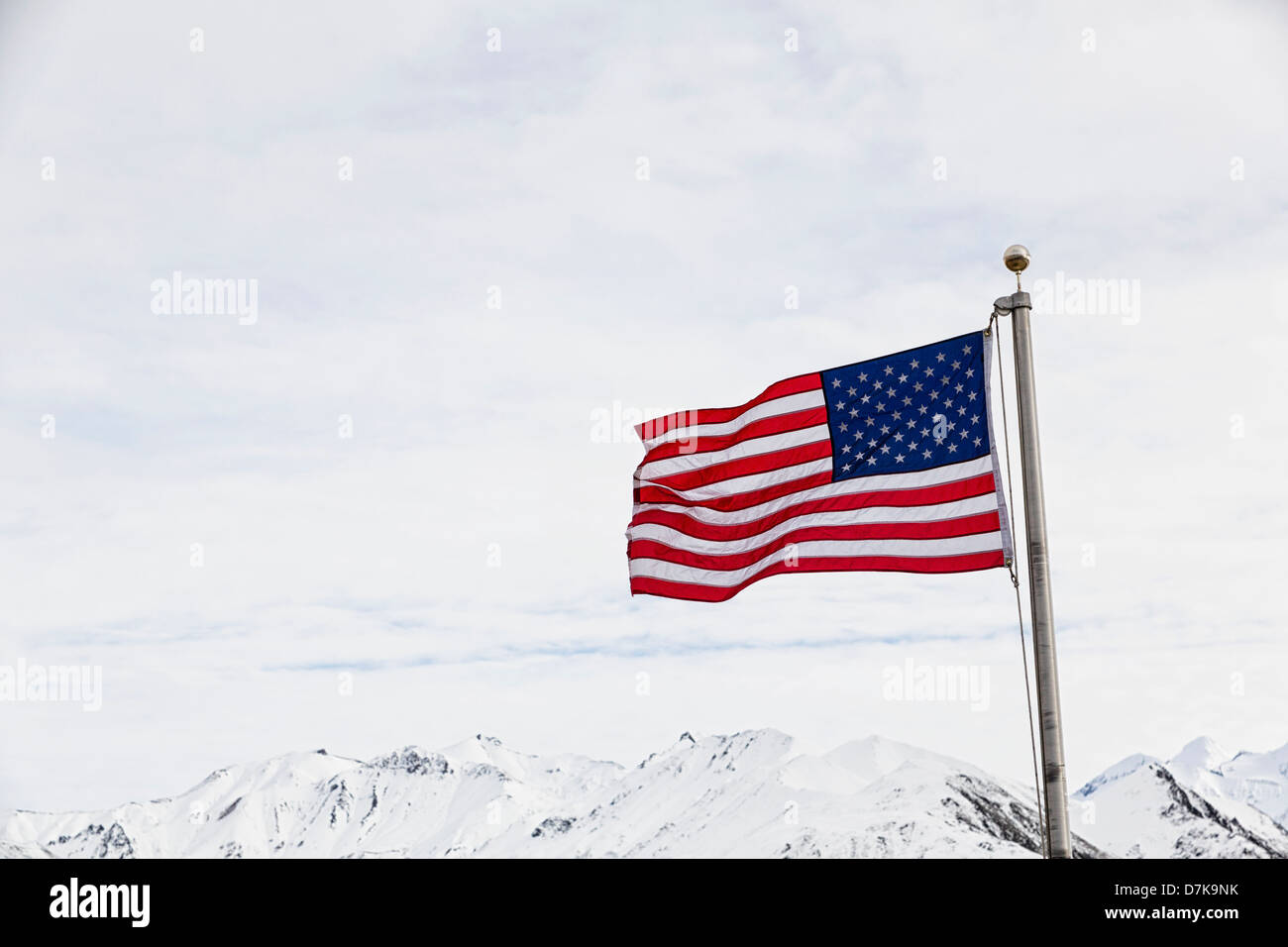 Alaska, usa flag hi-res stock photography and images - Alamy