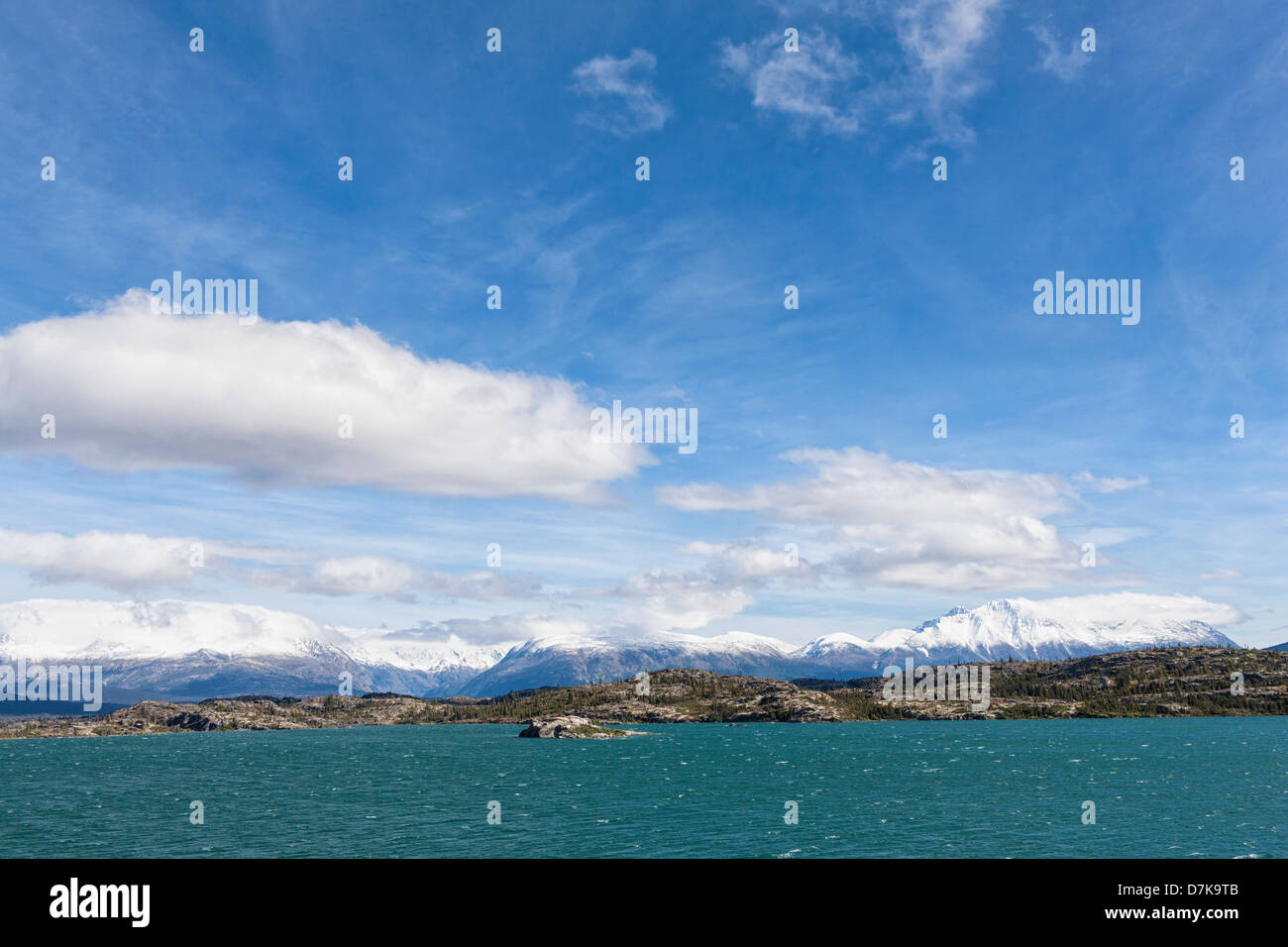 Canada, View of Shallow Lake Stock Photo - Alamy