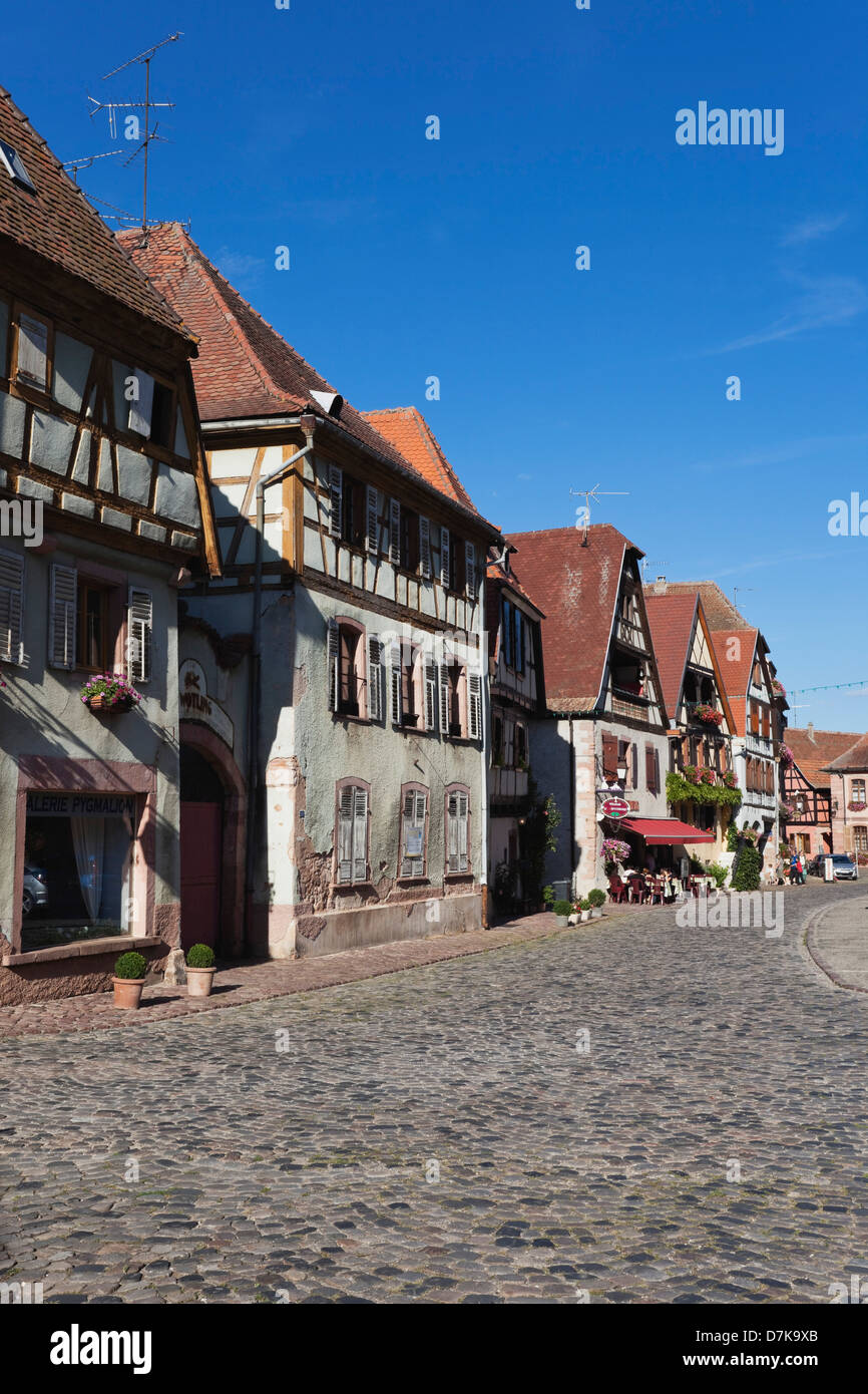 France, Alsace, View of Bergheim Stock Photo - Alamy