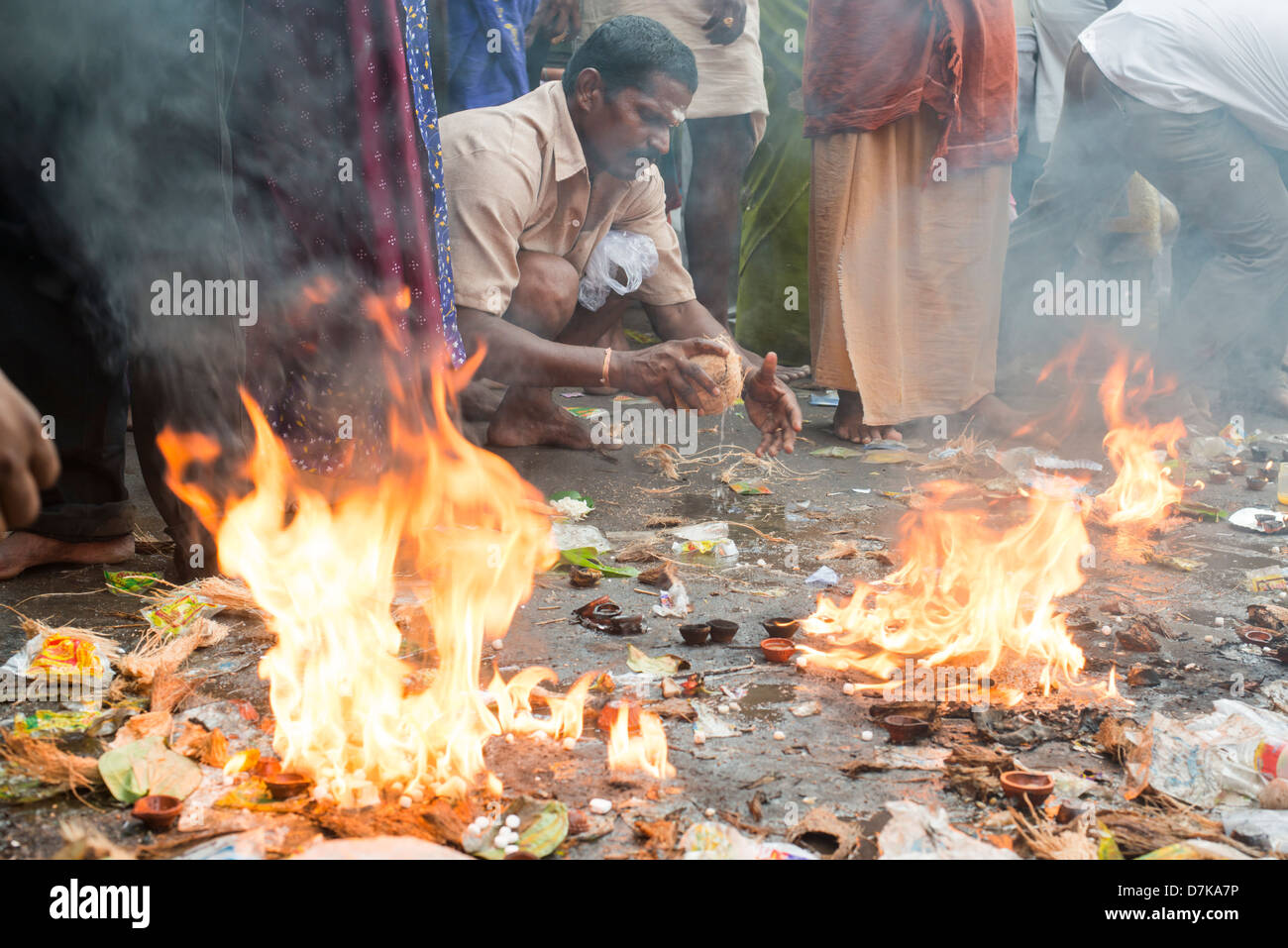 Coconut worship High Resolution Stock Photography and Images - Alamy