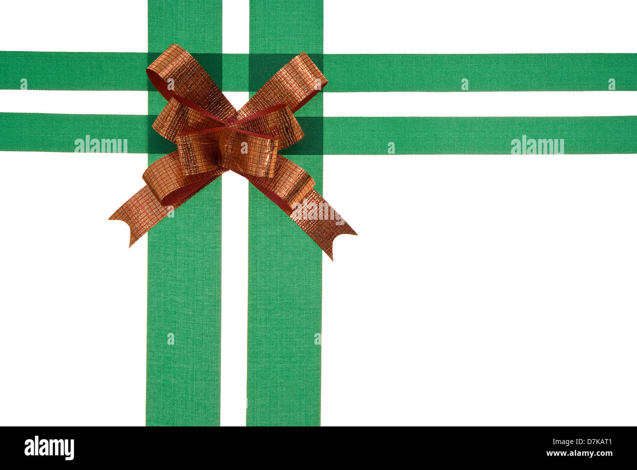 Green ribbon bow hi-res stock photography and images - Alamy