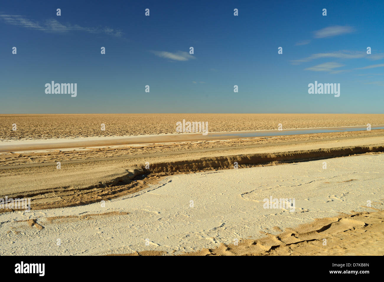 Chott El Djerid, South of Tunisia Stock Photo - Alamy