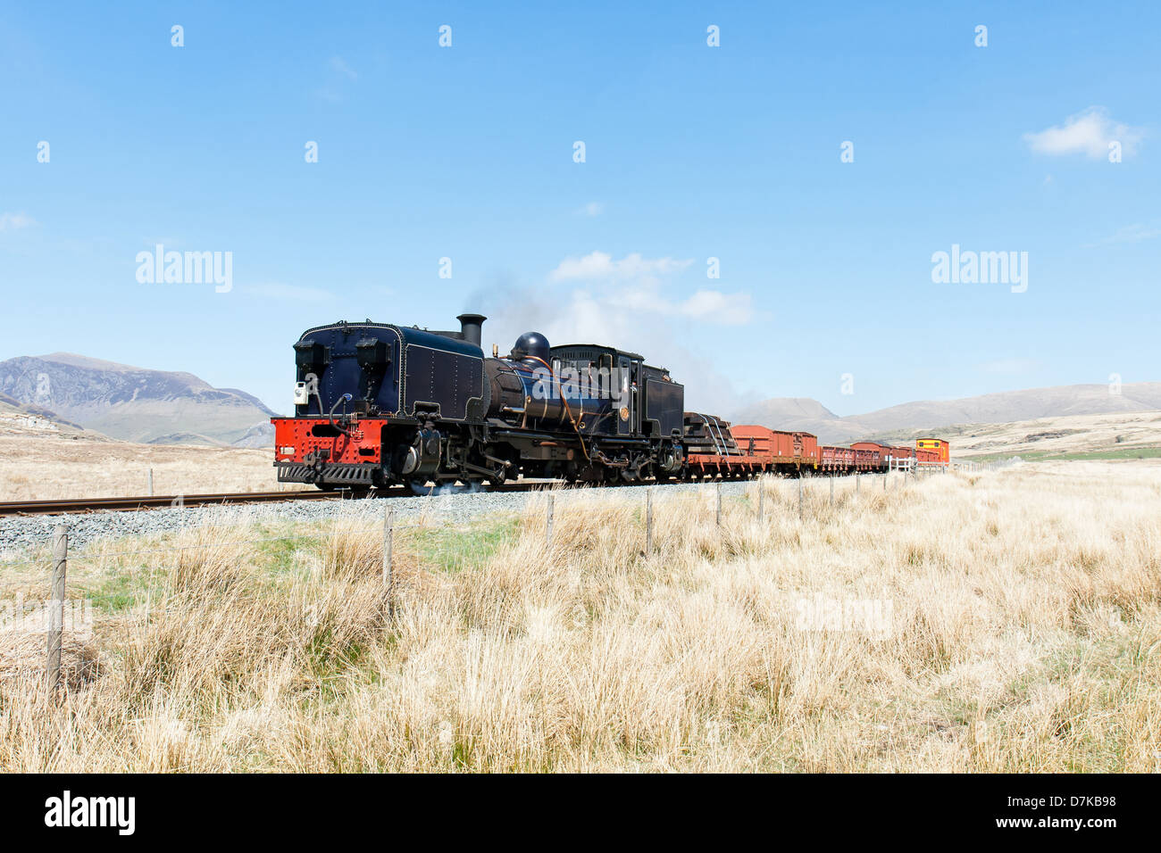 Wales highland railway caernarfon hi-res stock photography and images ...