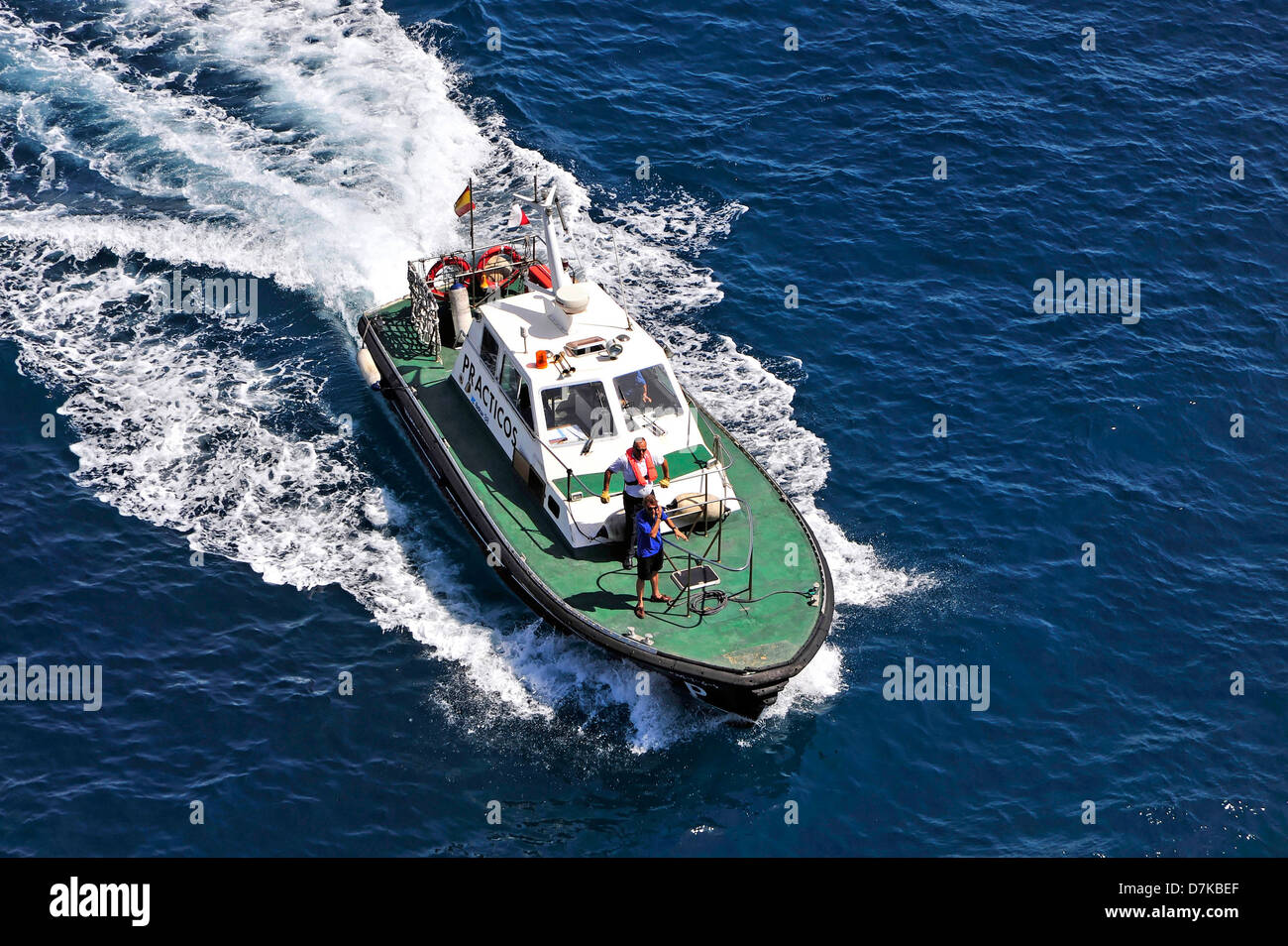 Motor boat on the sea Stock Photo - Alamy