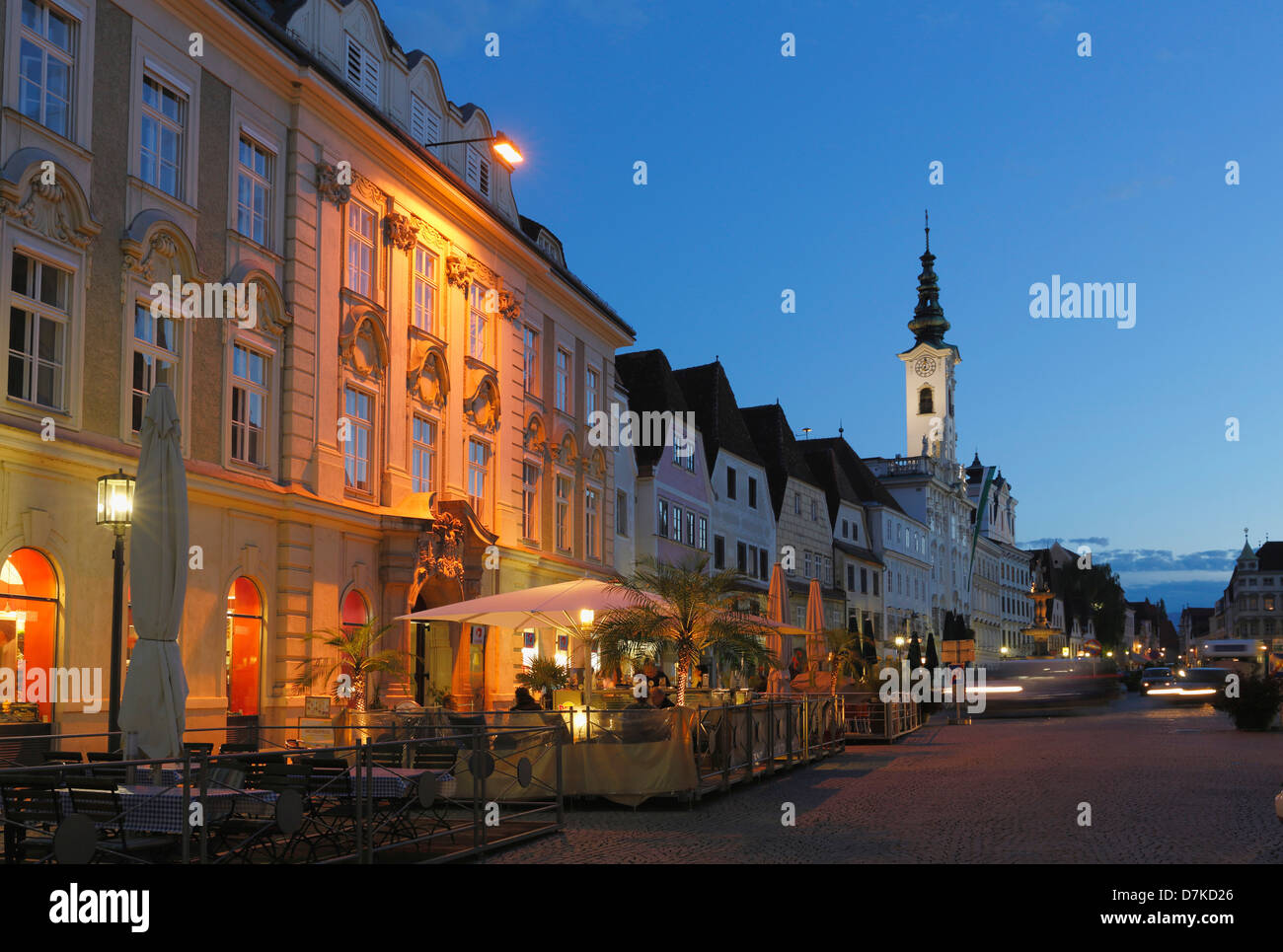 Austria, Upper Austria, Steyr, View of town square Stock Photo - Alamy