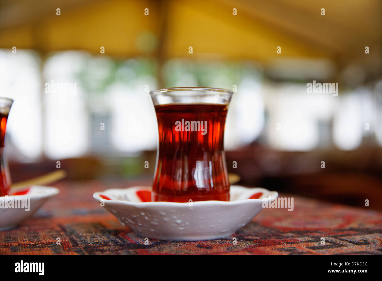 Europe, Turkey, Istanbul, Glass of cay Stock Photo - Alamy