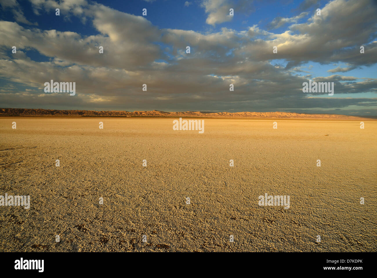 Chott El Djerid at Dawn, South of Tunisia Stock Photo - Alamy