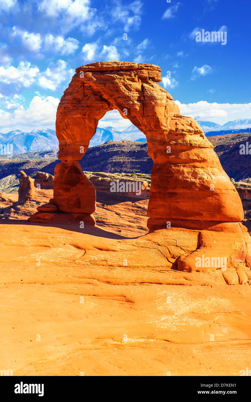 The most famous arch of utah hi-res stock photography and images - Alamy