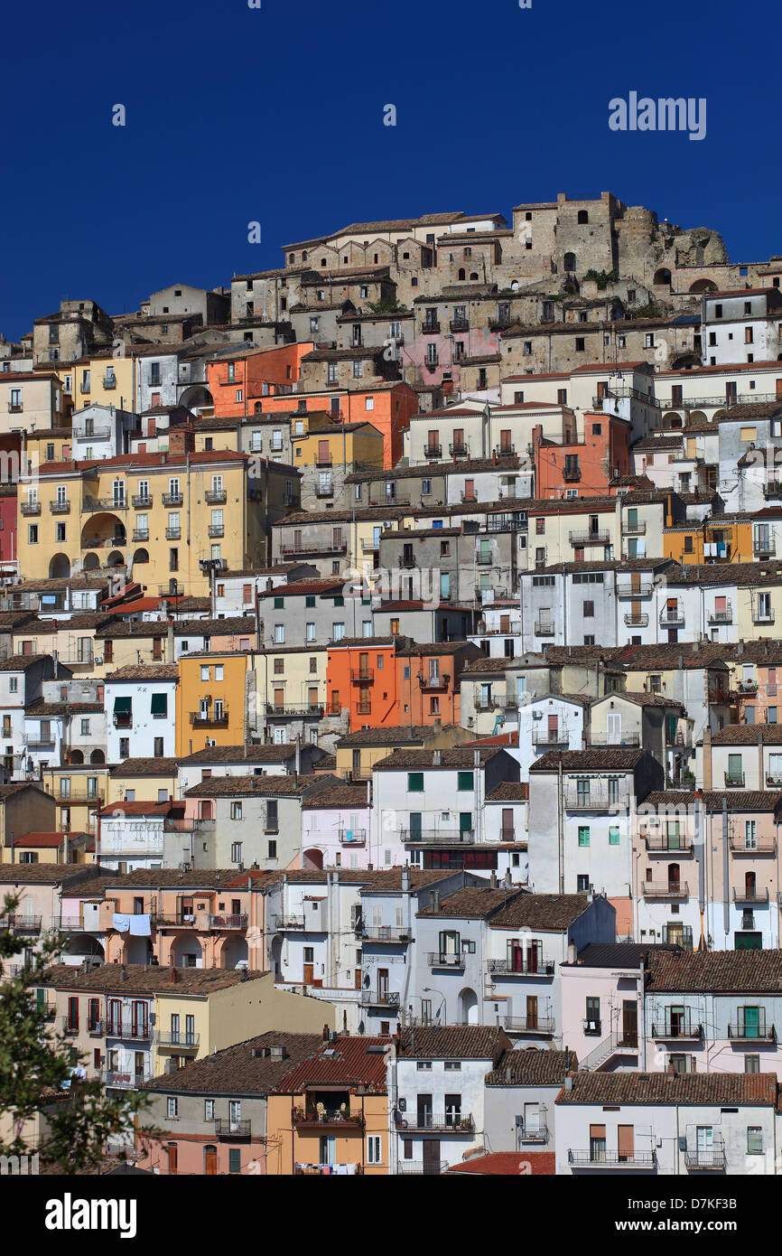 Italy Campania Calitri town Stock Photo - Alamy