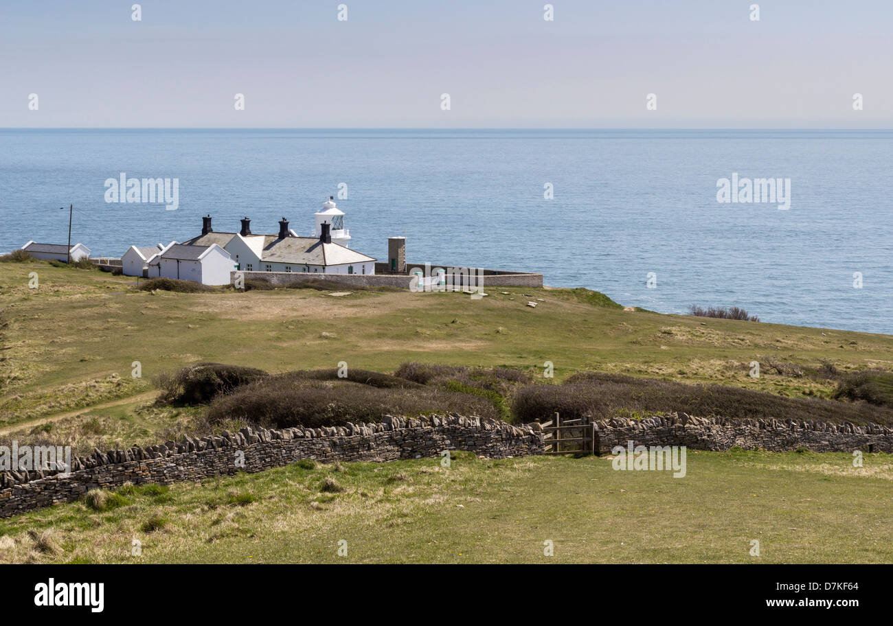 Durlston Country Park, Durlston Head, Lighthouse, Anvil Point, Isle of ...