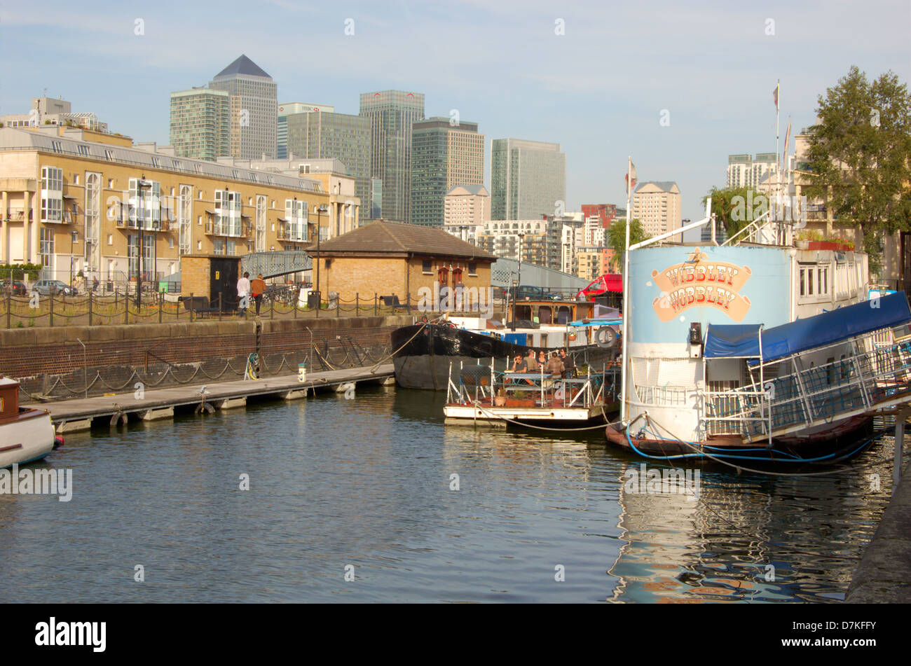 Boats in Greenland Dock in London, England Stock Photo - Alamy