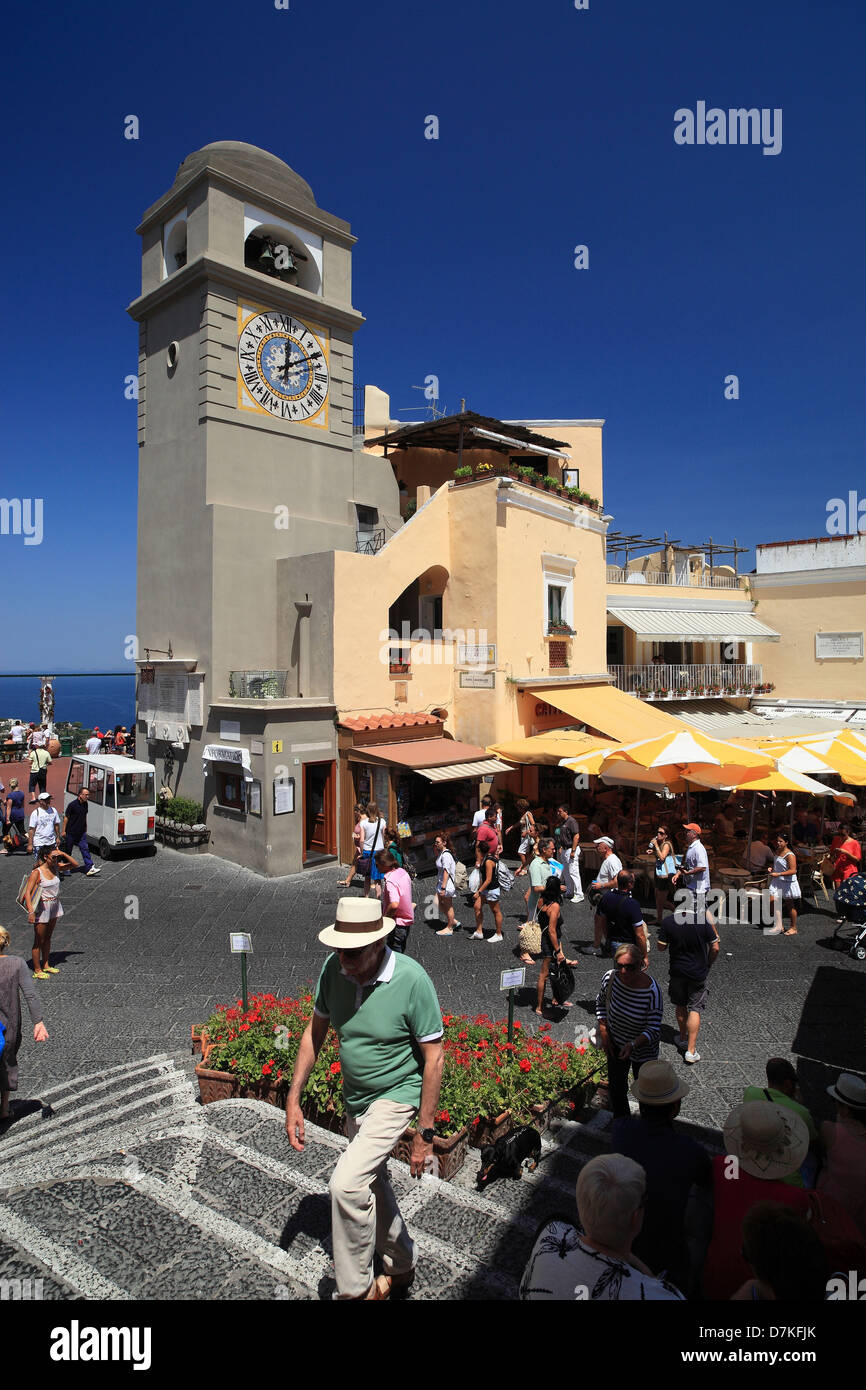 Piazzetta of capri hi-res stock photography and images - Alamy