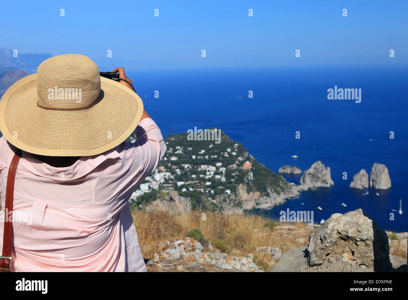 Mount solaro capri hi-res stock photography and images - Alamy