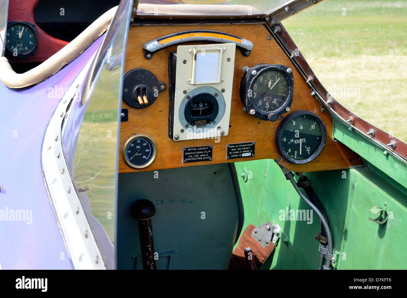 British Aircraft Manufacturing Company Swallow monoplane from the 1930s ...