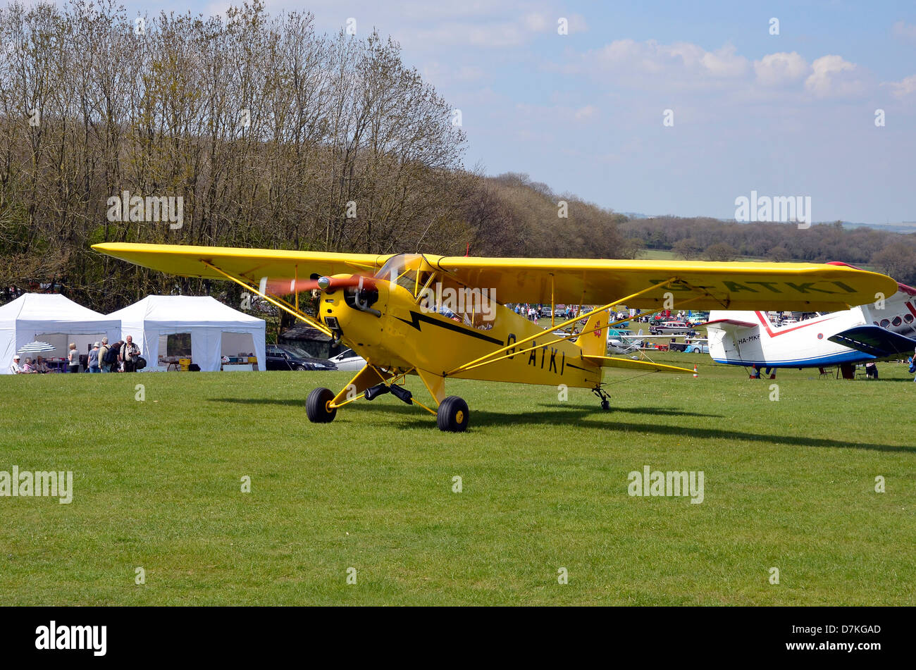 Piper J-3 Cub - a small, simple, light aircraft built between 1937 and ...