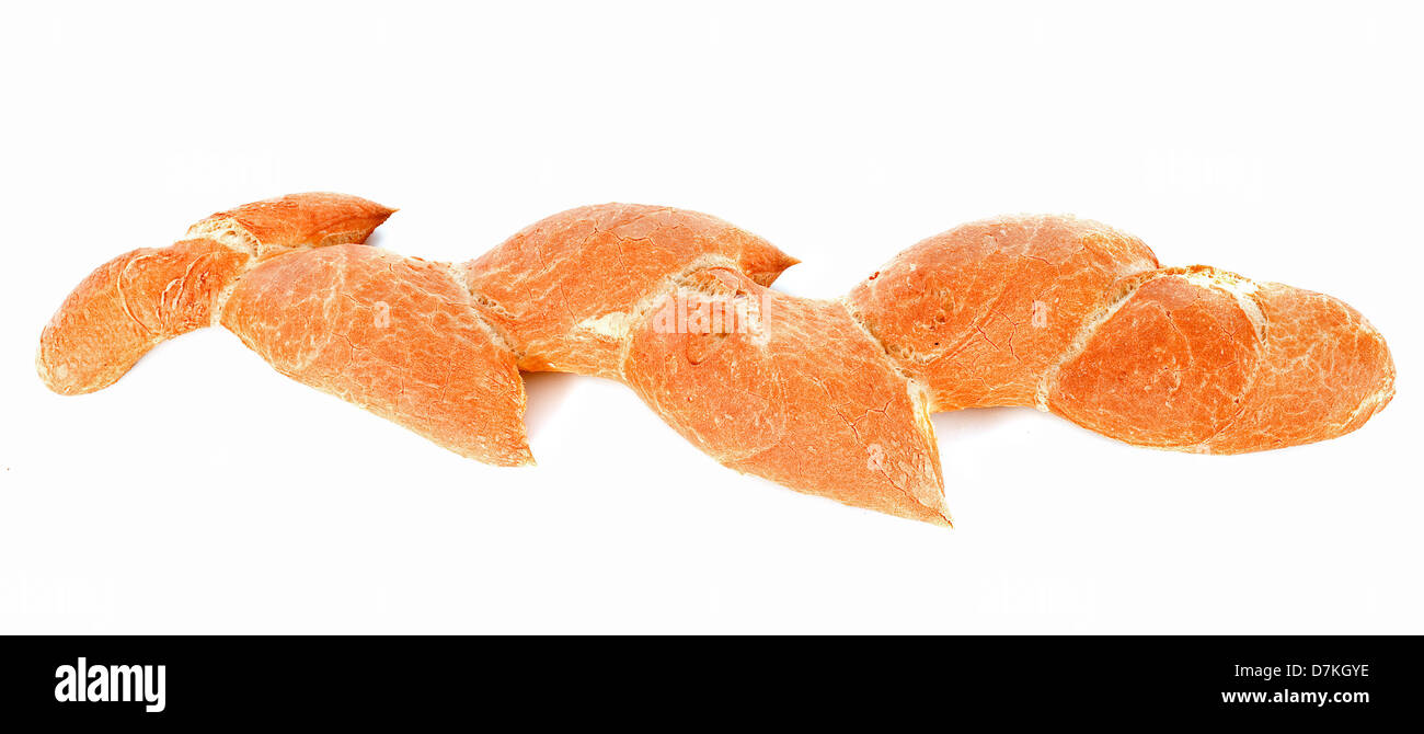 french epi stick in front of white background Stock Photo - Alamy