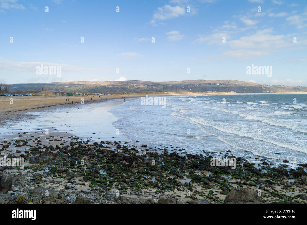 Oxwich beach, Gower, Wales Stock Photo - Alamy