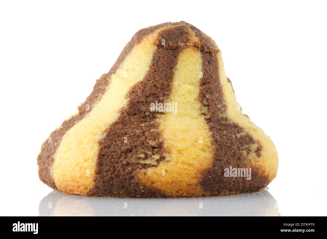 Homemade chocolate cookie isolated on white background Stock Photo - Alamy