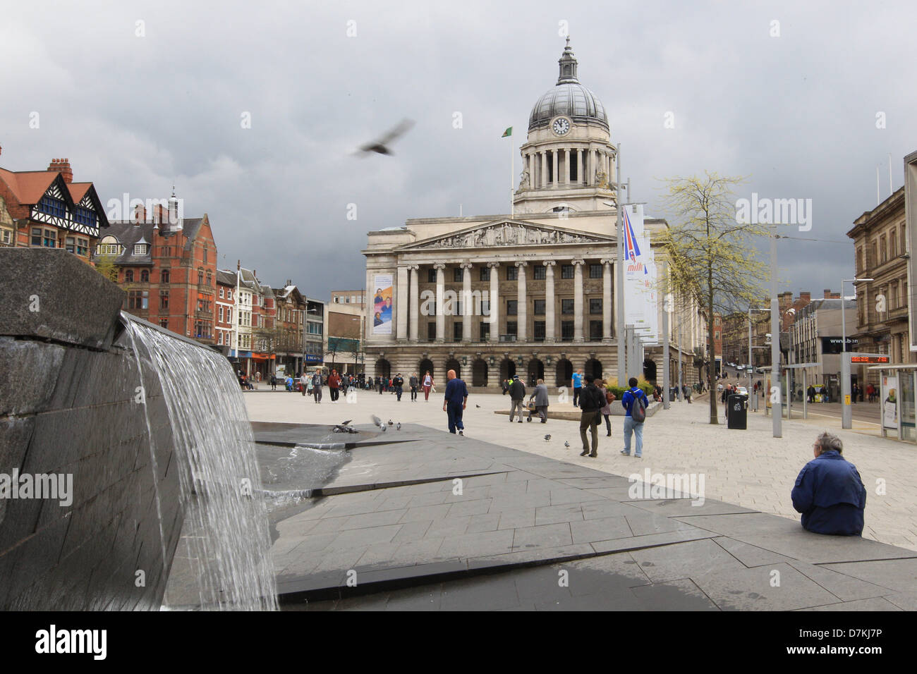 The Council House Building, Old Market Square, Nottingham, England ...