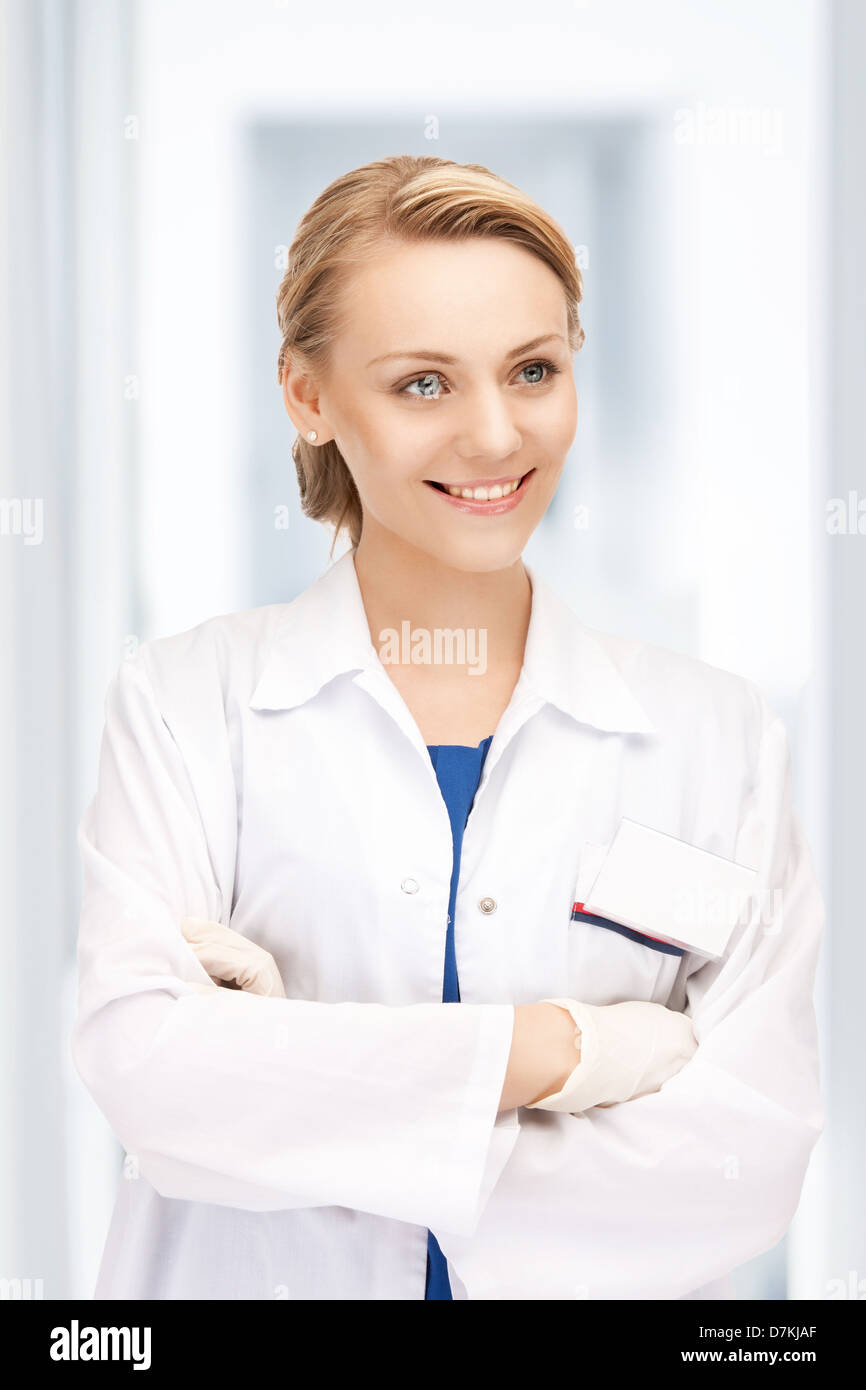 attractive female doctor Stock Photo - Alamy