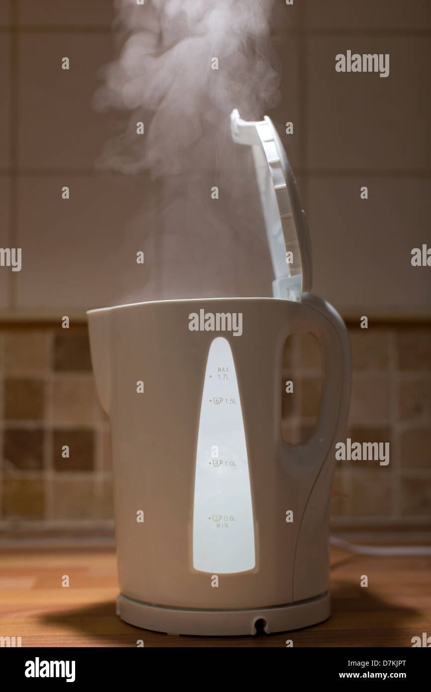 A boiling kettle Stock Photo - Alamy