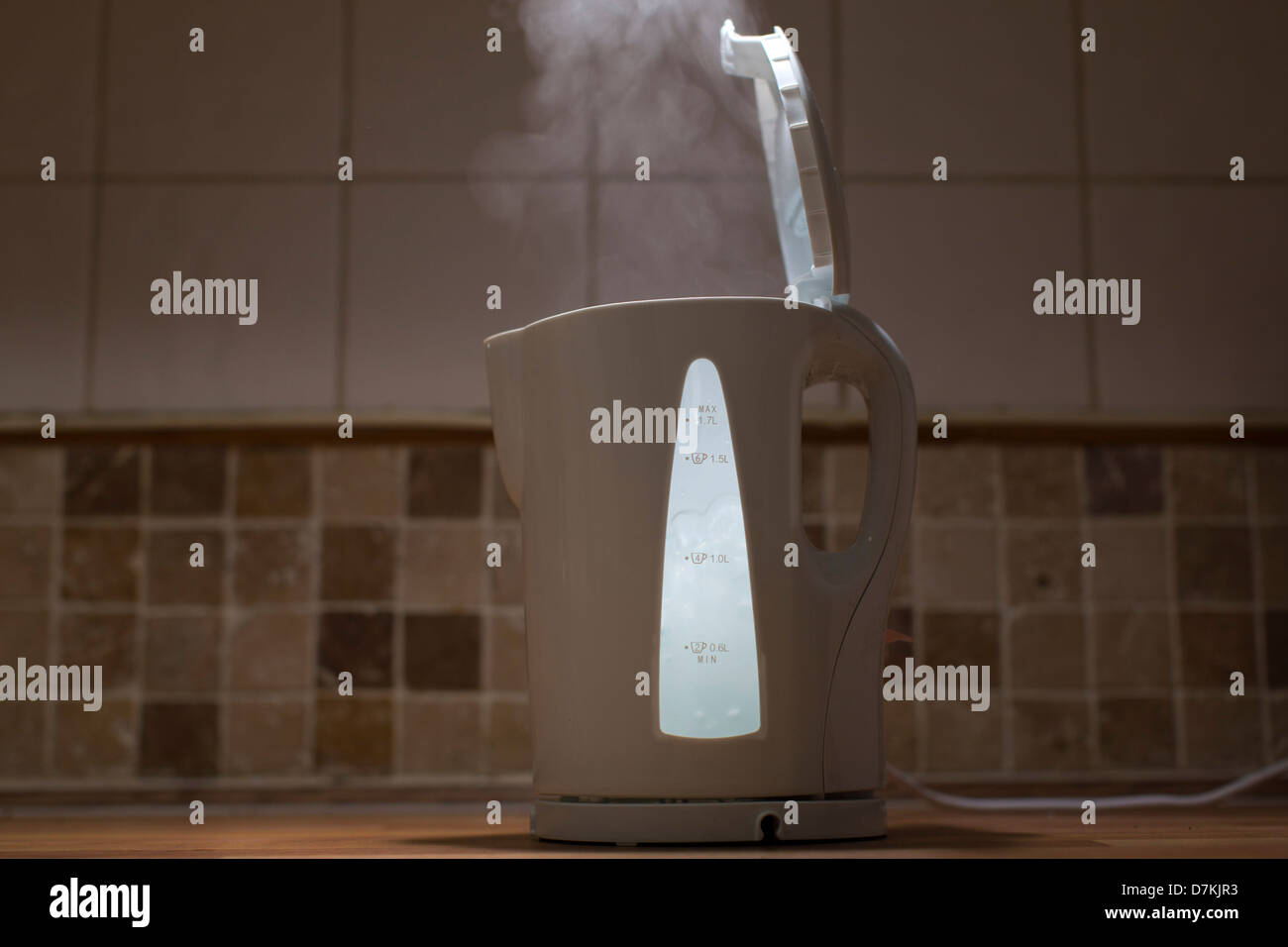 A boiling kettle Stock Photo - Alamy
