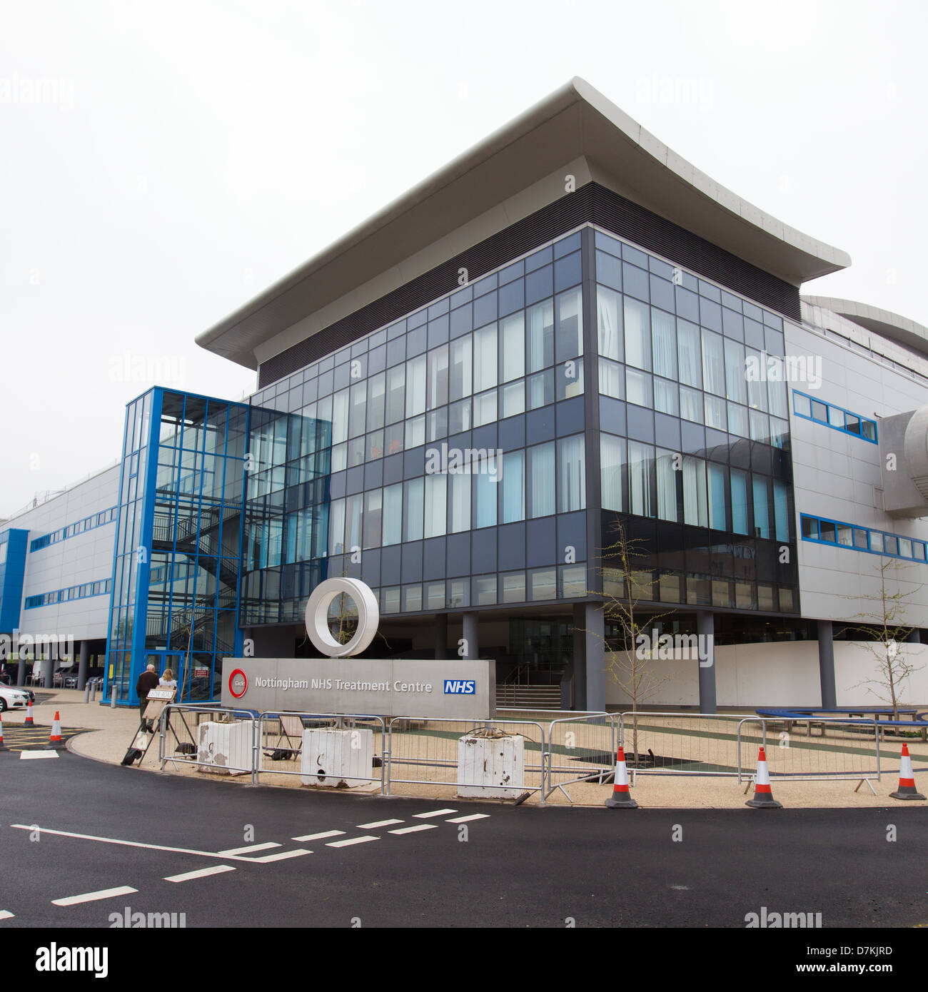 The external views of the NHS Treatment Centre, Queens Medical Centre ...