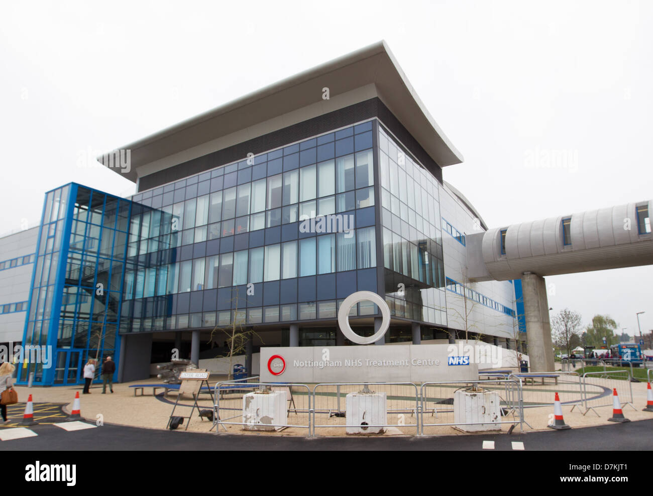The external views of the NHS Treatment Centre, Queens Medical Centre ...