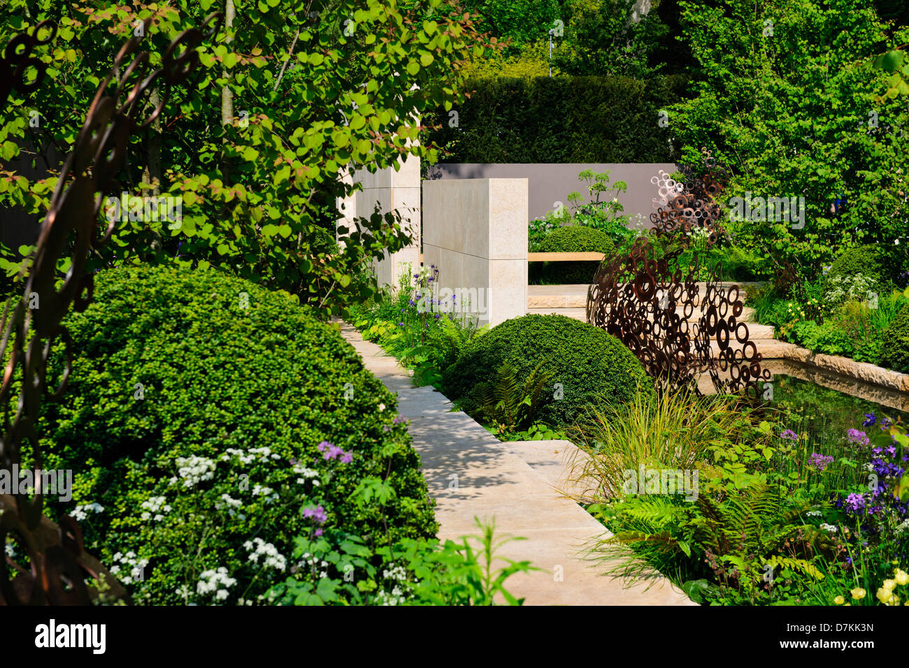 The M & G Garden Designer Andy Sturgeon,RHS Chelsea Flower Garden Show ...