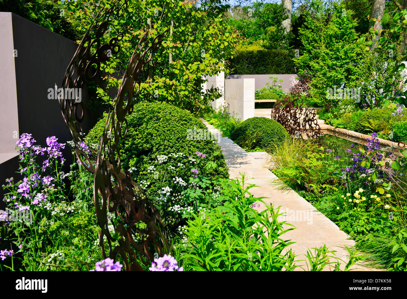The M & G Garden Designer Andy Sturgeon,RHS Chelsea Flower Garden Show ...