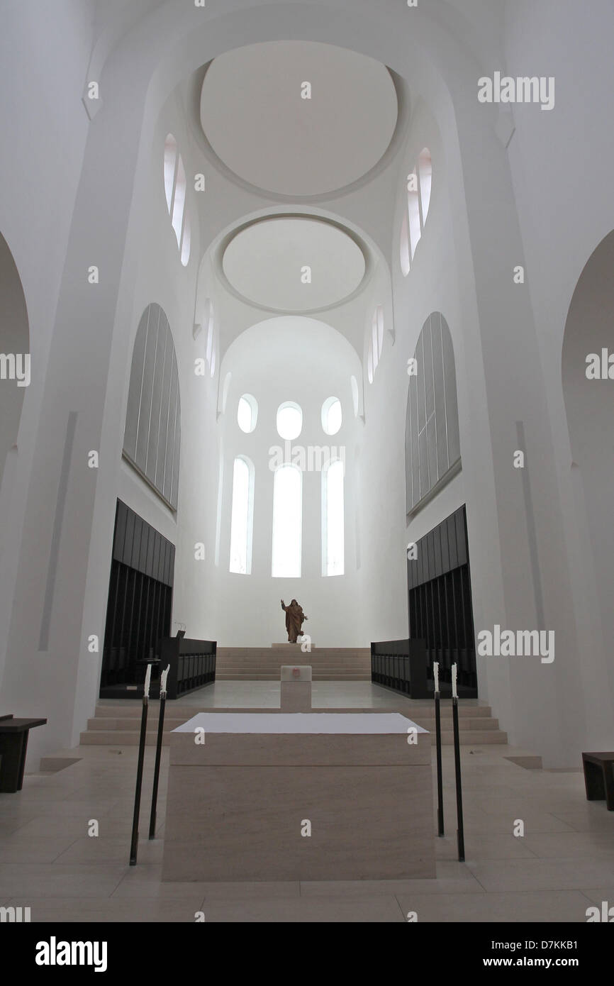 The redesigned historical St. Moritz Church is pictured in Augsburg ...