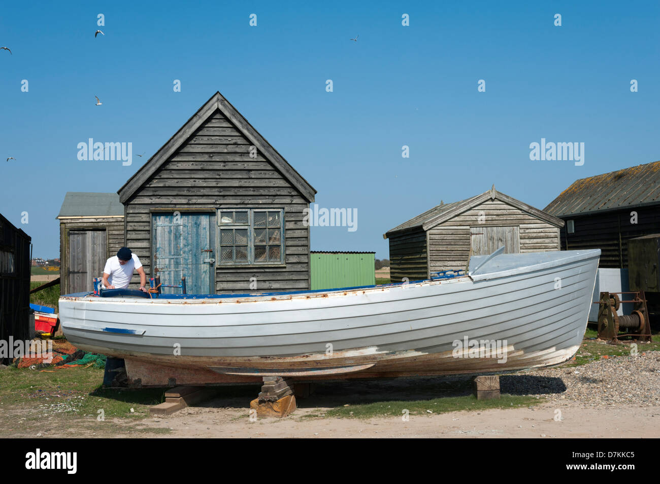 Clinker built boat hi-res stock photography and images - Alamy